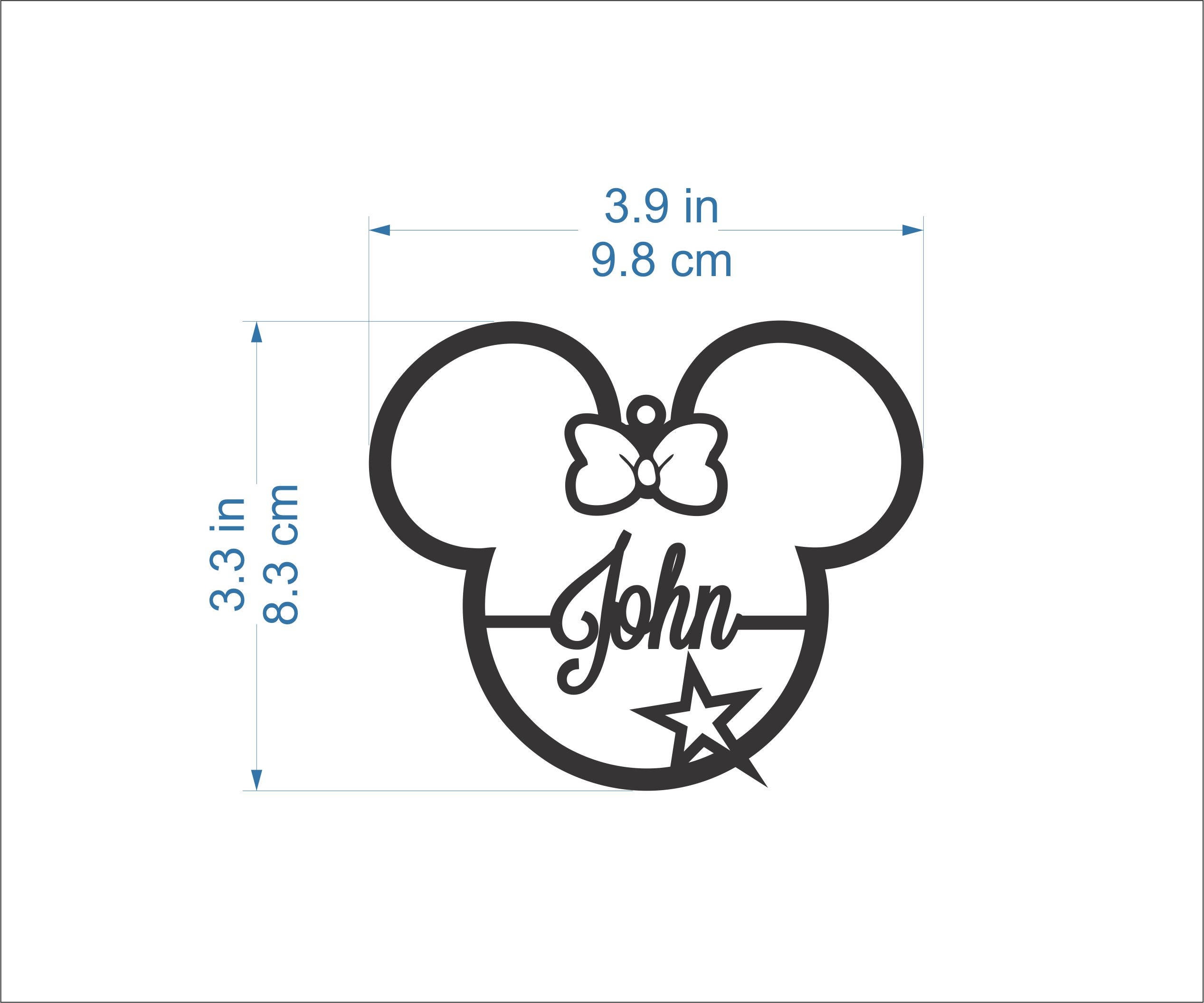 Personalized Mickey Mouse Ornament Disney Party Favor First | Etsy