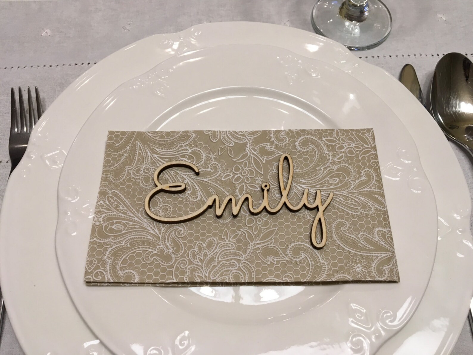 Red Place Cards Valentines Decor Dining Table Decorations - Etsy