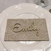 Red Place Cards Valentines Decor Dining Table Decorations Personalized ...