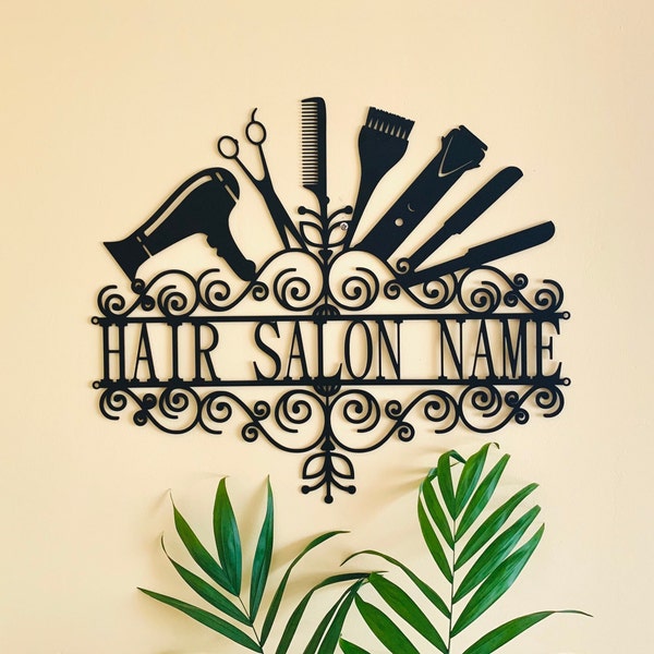 Hair Salon Sign - Etsy