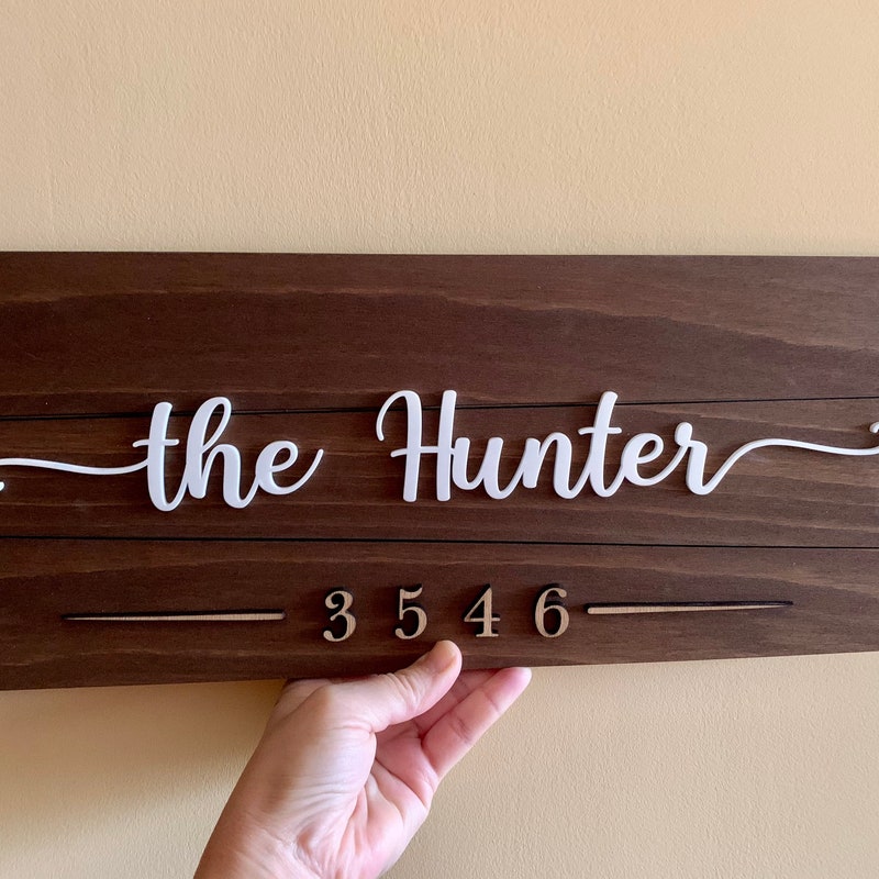 Family 'number Sign - Etsy