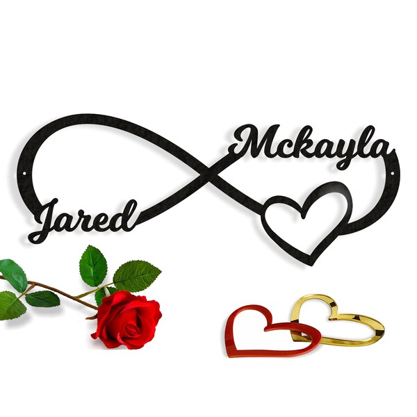 Infinity Name Sign - Etsy