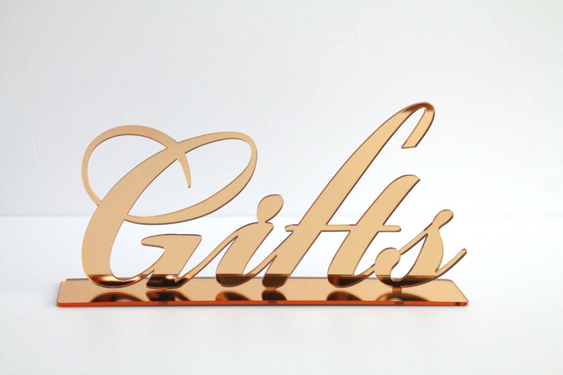 Gifts Table Sign Wedding Reception Decorations Reception Sign - Etsy