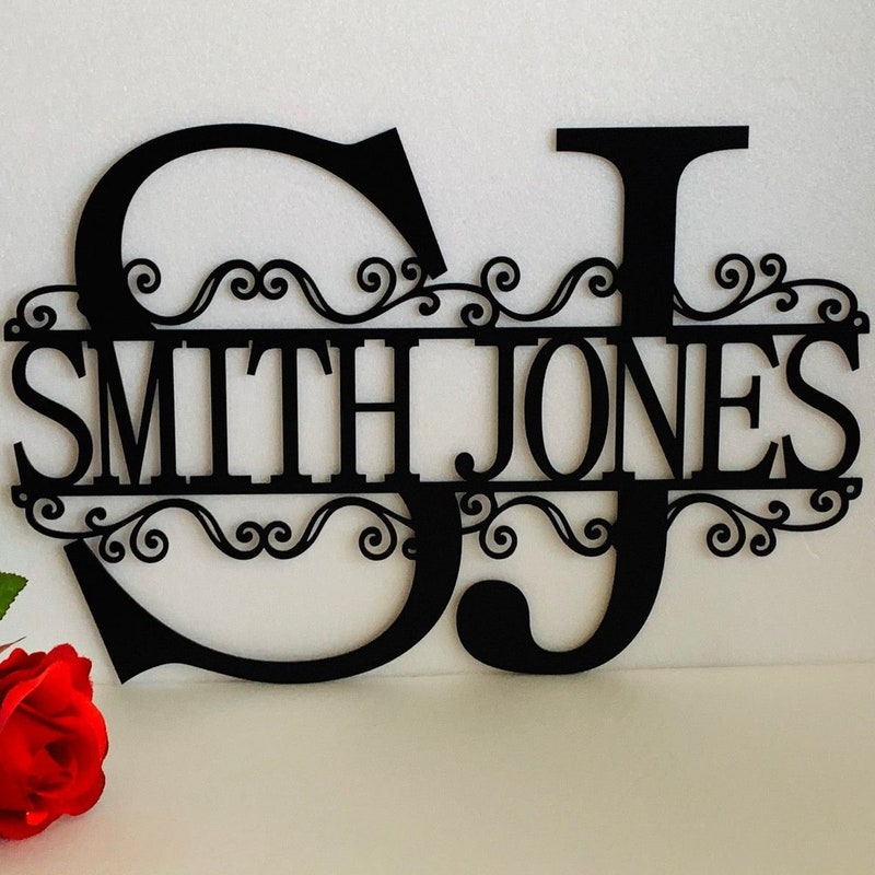 Metal Name Sign - Etsy