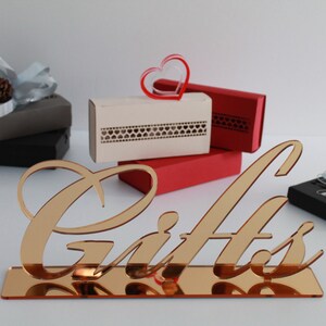 Gifts Table Sign Wedding Reception Decorations Reception Sign for ...