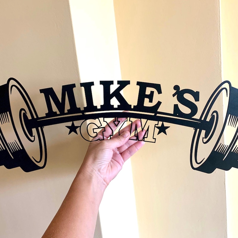 Custom Gym Sign - Etsy