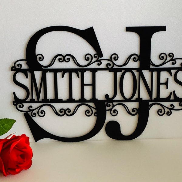 Metal Name Sign - Etsy