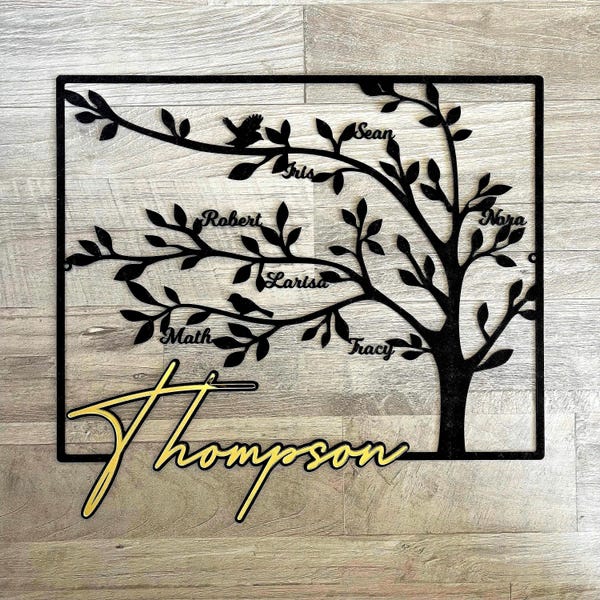 Family Tree Vinyl - Etsy