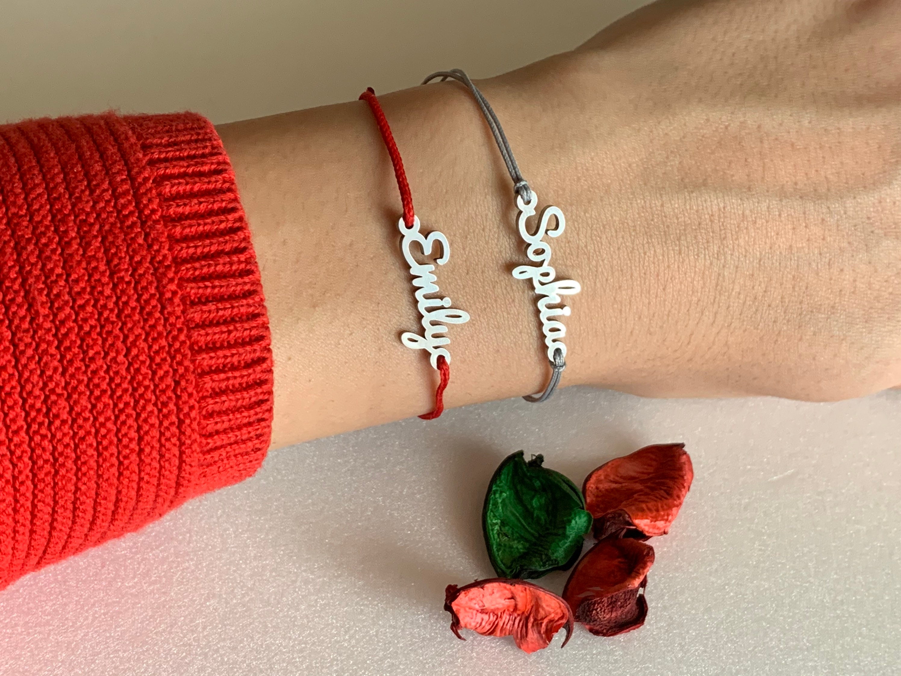 Personalized Name Bracelet Jewelry Stainless Steel Custom T Etsy