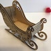 Personalized Wooden Handmade Santa's Sleigh Christmas Eve Sweets Box ...