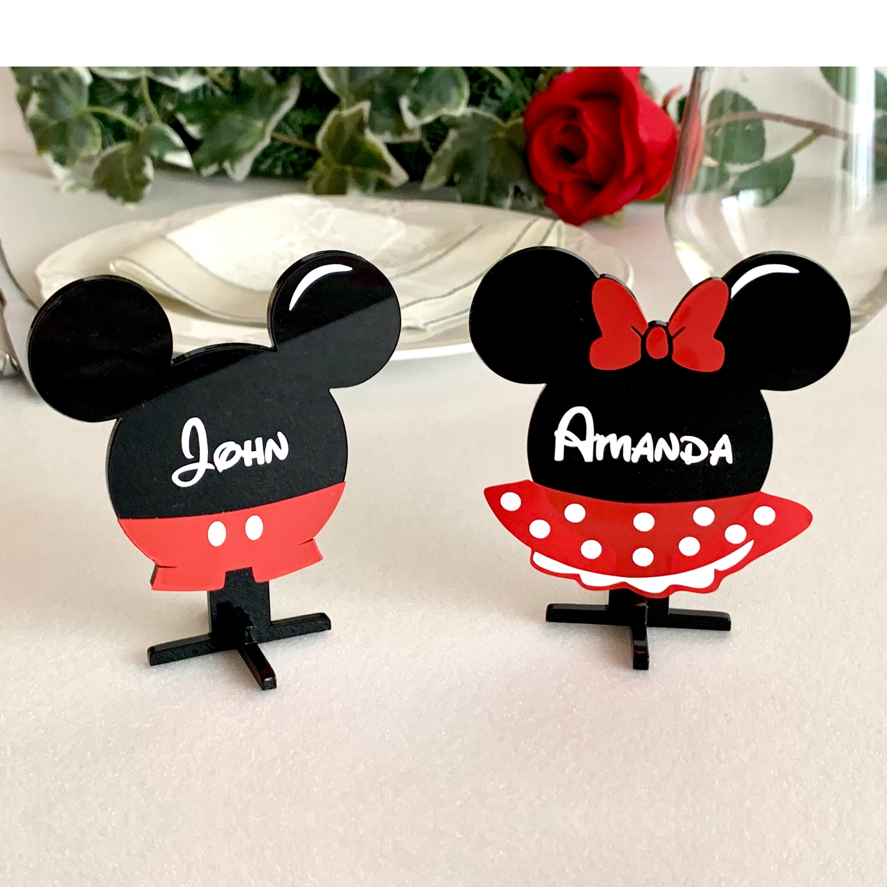 Mickey Mouse Name Logo