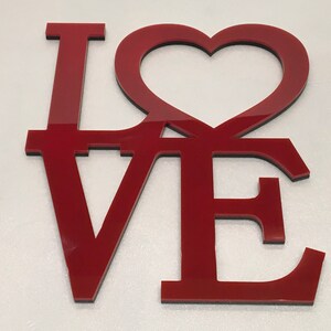 Love Heart Sign Wall Hanging Valentine Decor Gift for Her - Etsy