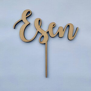 Custom Name Cake Topper – Personalized Birthday & Party Decor for ...