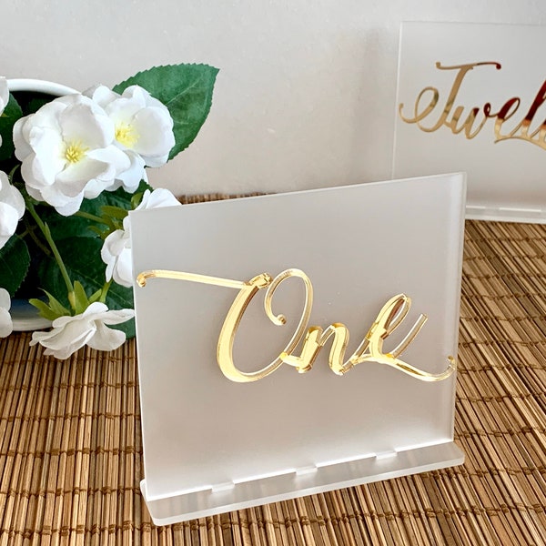 Frosted Acrylic Wedding Sign - Etsy