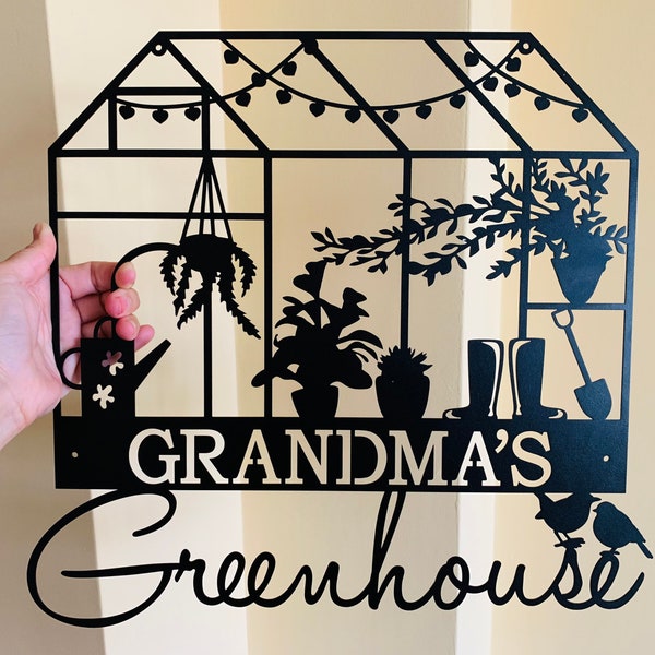 Greenhouse Custom Sign - Etsy