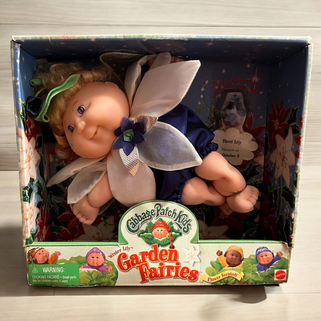 Mattel Cabbage Patch Kids Winter Lily Garden Fairies 1999 Vintage - Etsy
