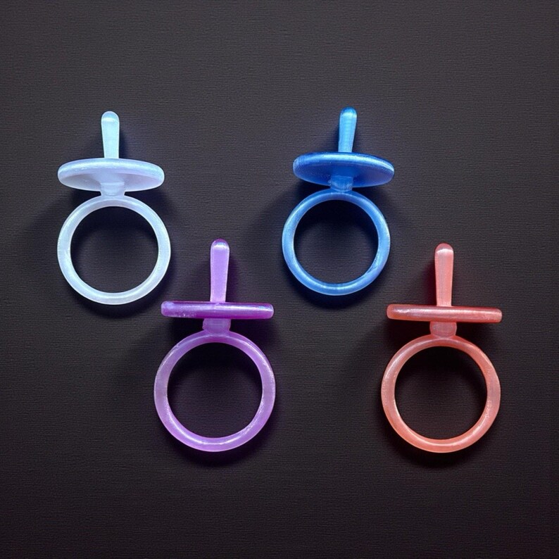 Replacement Pacifier for Cabbage Patch Kid Doll Set of 4 Pink Purple ...
