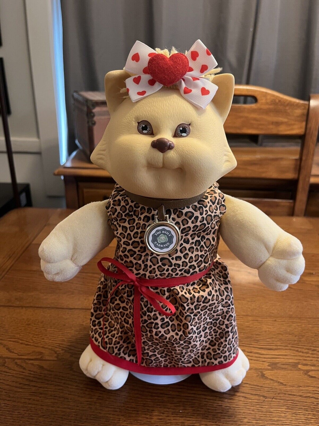 1980s Cabbage Patch Kid Yellow Kitty Cat Koosa Animal Plush Koosas ...