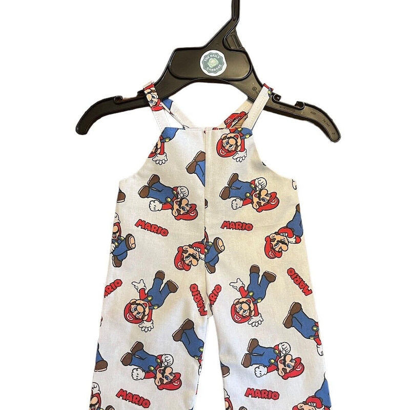 Mario Overalls - Etsy