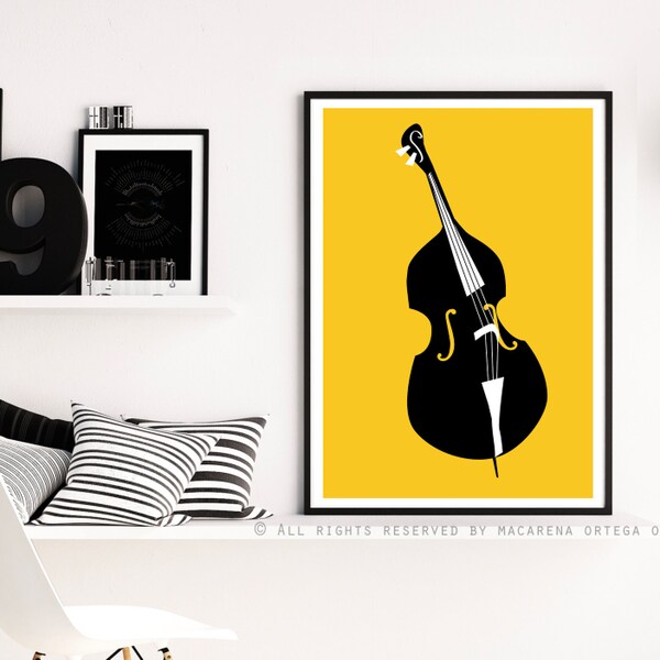 Double Bass - Etsy