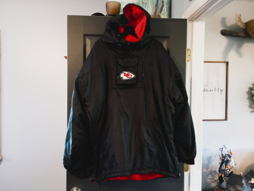 NFL Game Day Kansas City Chiefs Pullover Coat Rain Jacket by - Etsy