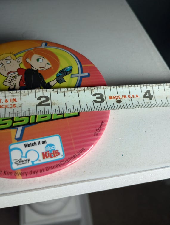 Disney's Kim Possible Promotional Pinback Button Lape… - Gem