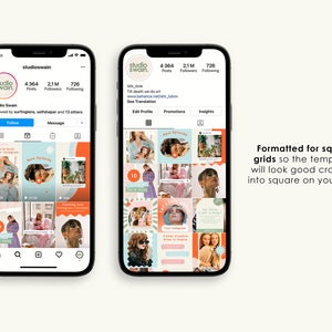 Bold Instagram Reel Cover & Story Templates Set of 15 PSD - Etsy