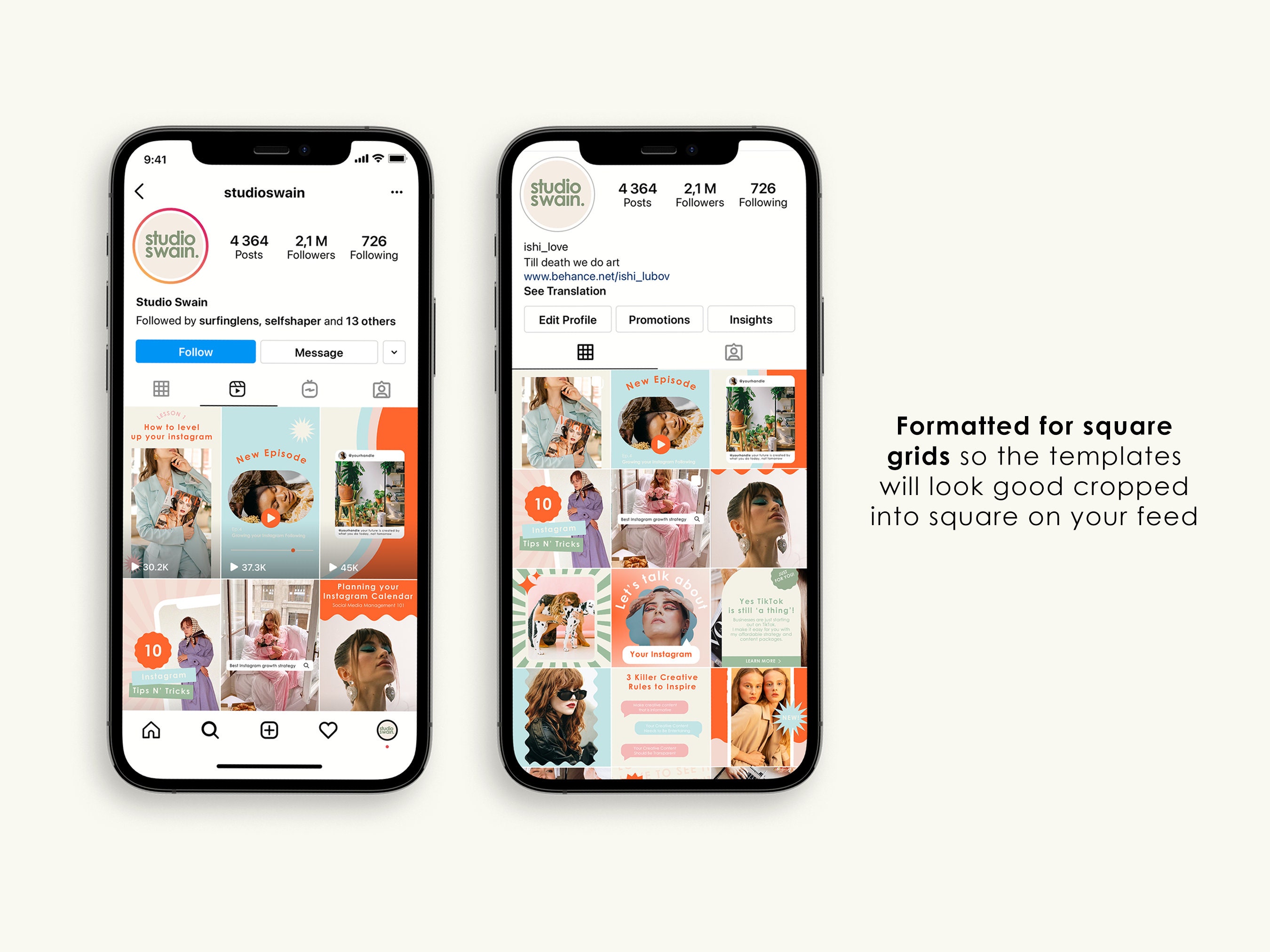 Bold Instagram Reel Cover & Story Templates Set of 15 PSD - Etsy