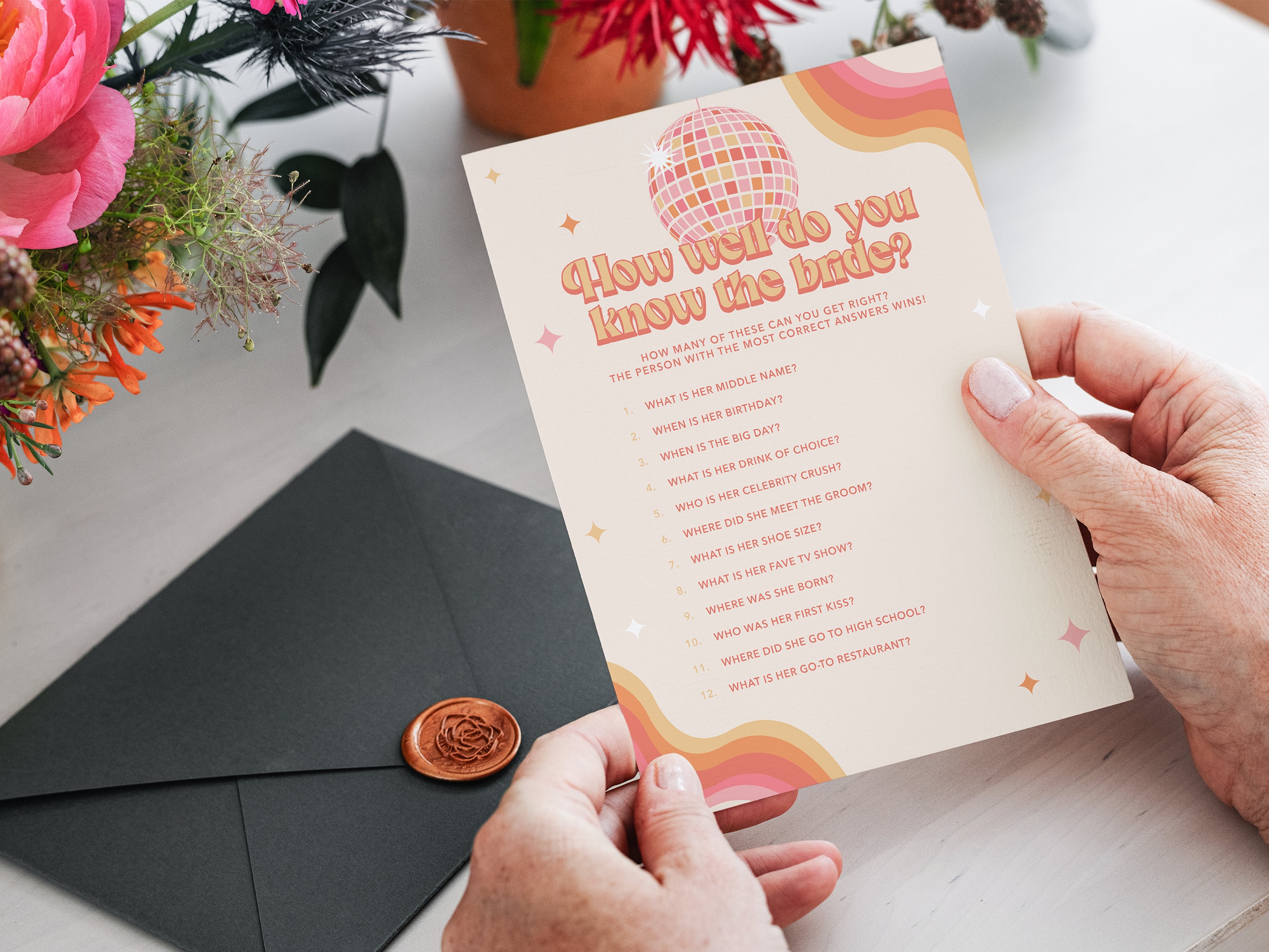 How Well Do You Know the Bride Quiz | Hens & Bridal Shower Party Game ...