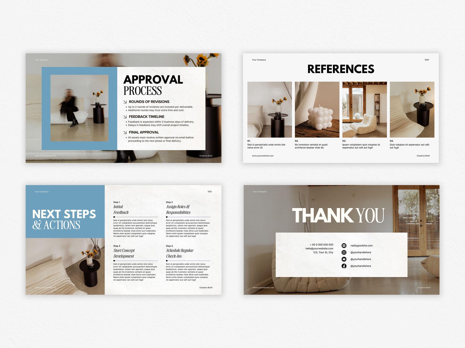 Creative Briefing Template | Business Template | Freelance Client Brief ...