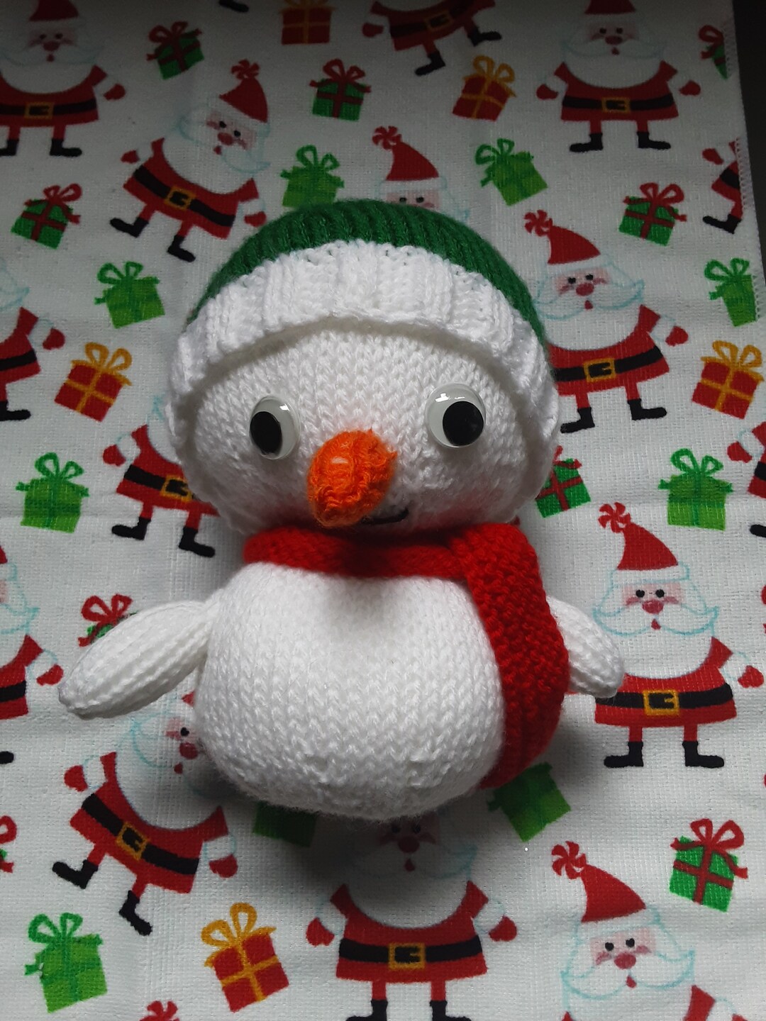 Snowman Knitting Pattern (knit for Christmas Collection). *DIGITAL ...