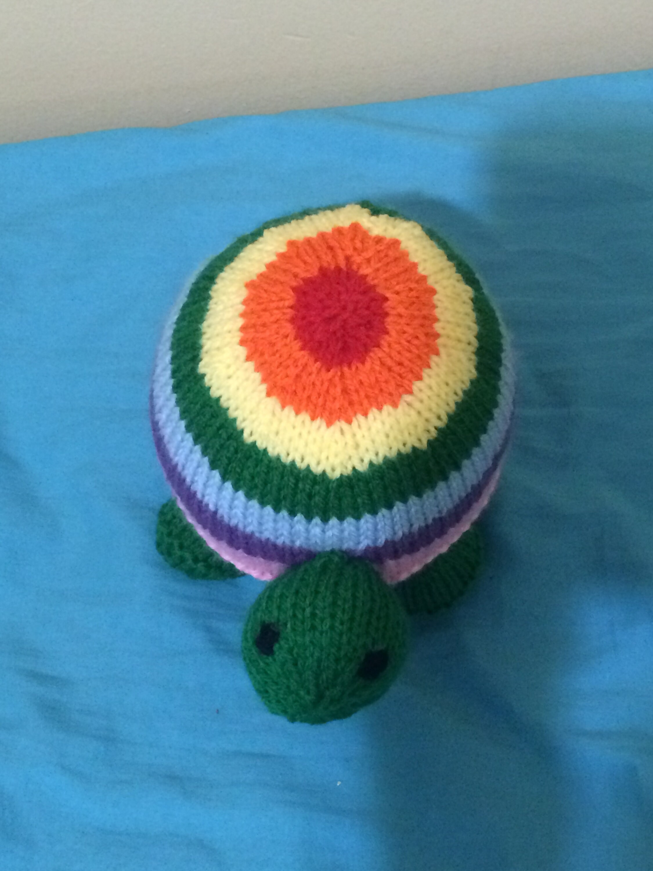 Cute Rainbow Turtle Knitting Pattern *DIGITAL DOWNLOAD* - Etsy