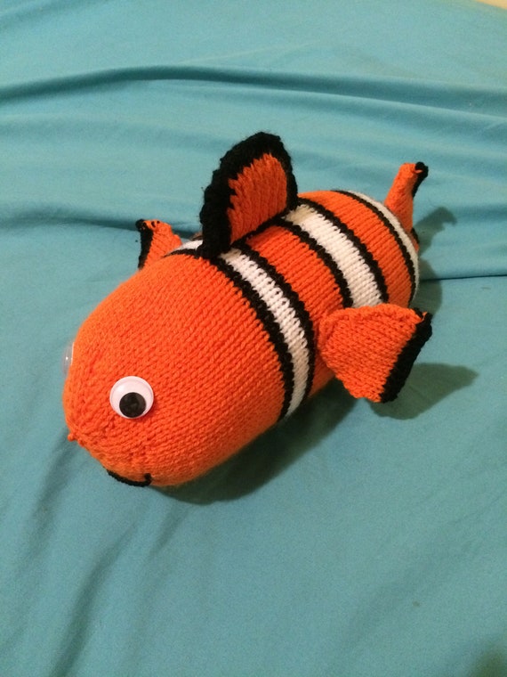 Cuddly Clown Fish Knitting Pattern DIGITAL DOWNLOAD | Etsy