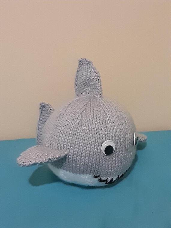 Cute Shark Knitting Pattern DIGITAL DOWNLOAD | Etsy