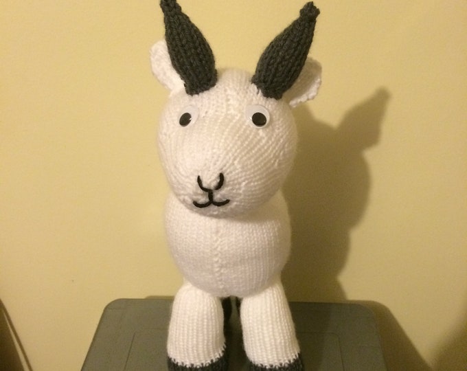 Goat Knitting Pattern (PDF), Instant Digital Download - Etsy Canada