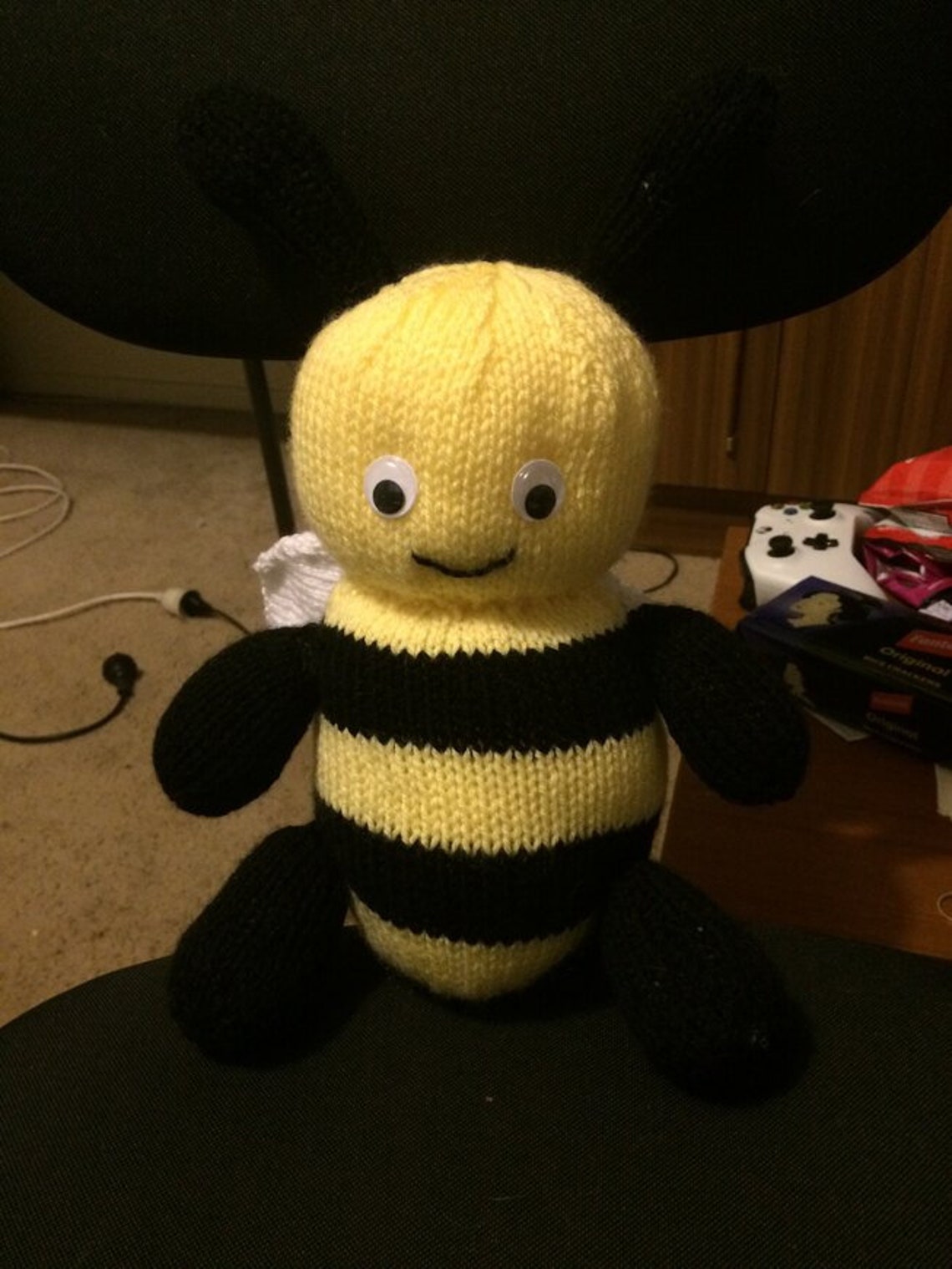 Cuddly Bumble Bee Knitting Pattern *DIGITAL DOWNLOAD* - Etsy
