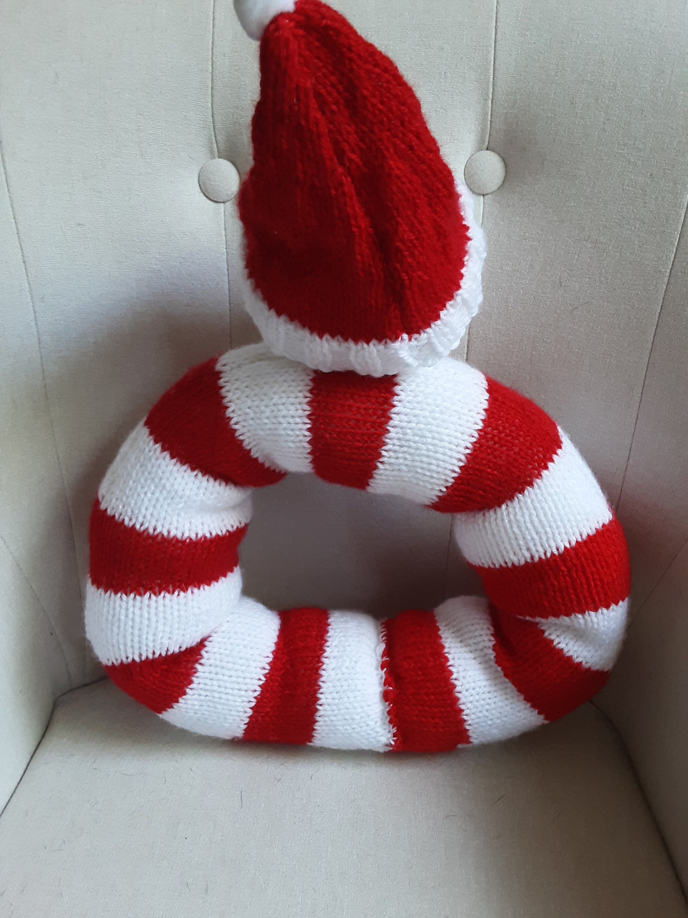 Snowman Christmas Wreath Knitting Pattern *DIGITAL DOWNLOAD* - Etsy