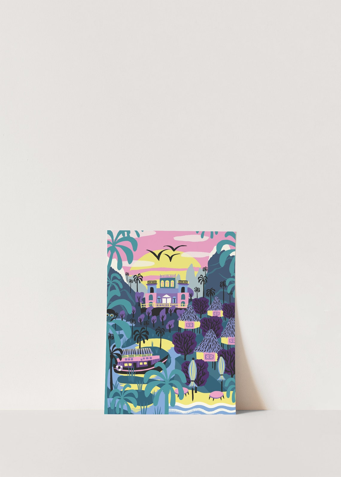 Poster Latin Nature A3 Print A4 Poster Latin America | Etsy