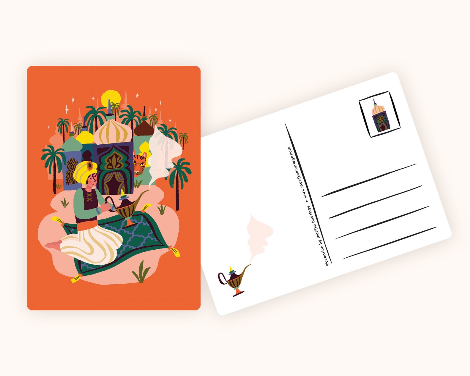 Postcards Multi-pack 'fairytale' 3x - Greeting Card / Postcard - Etsy