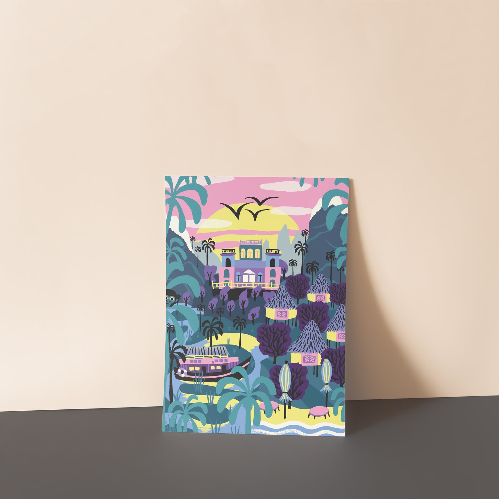 Poster Latin Nature A3 Print A4 Poster Latin America | Etsy