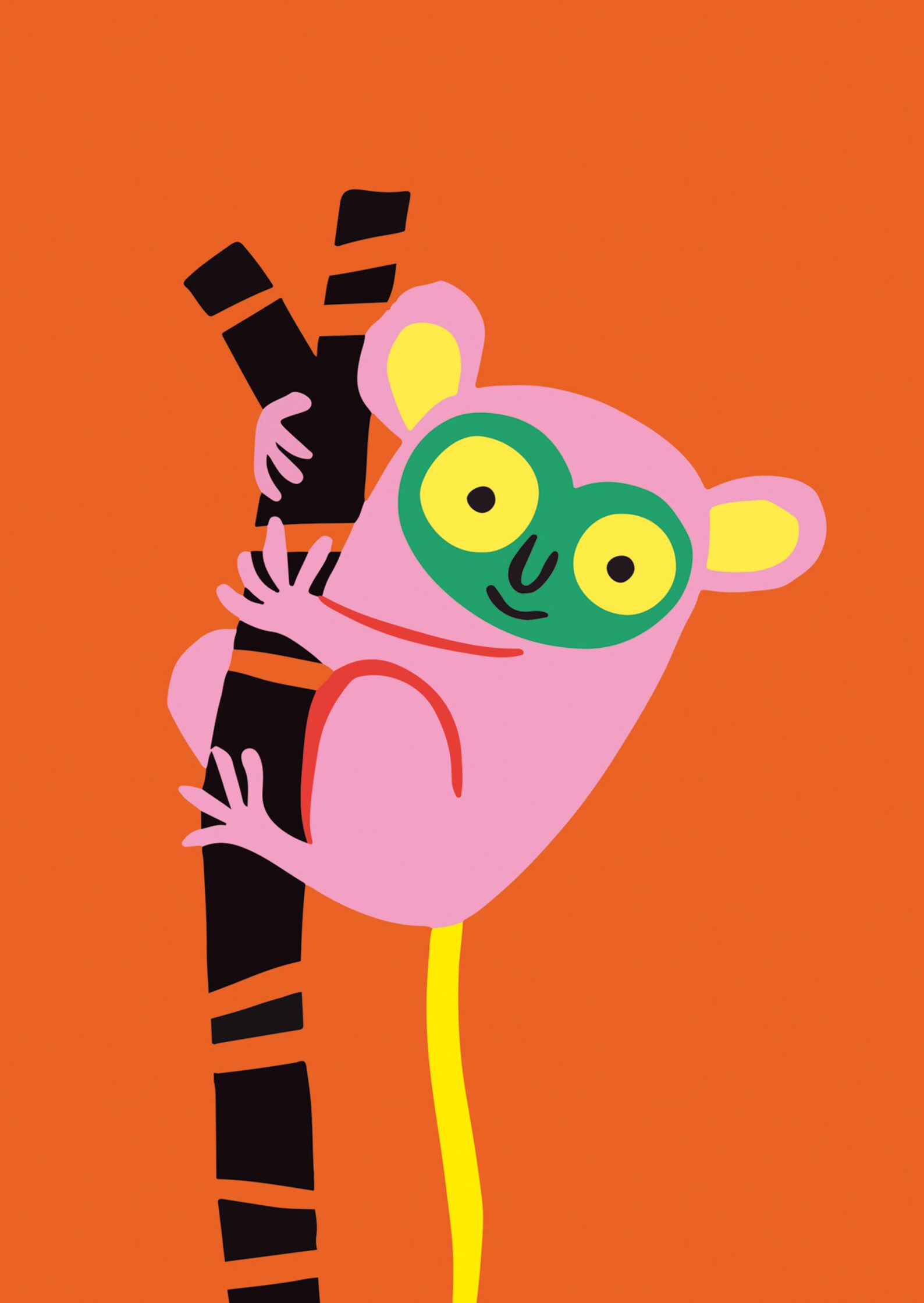 Postcard A6 Tarsier Greeting Card for Kids - Etsy