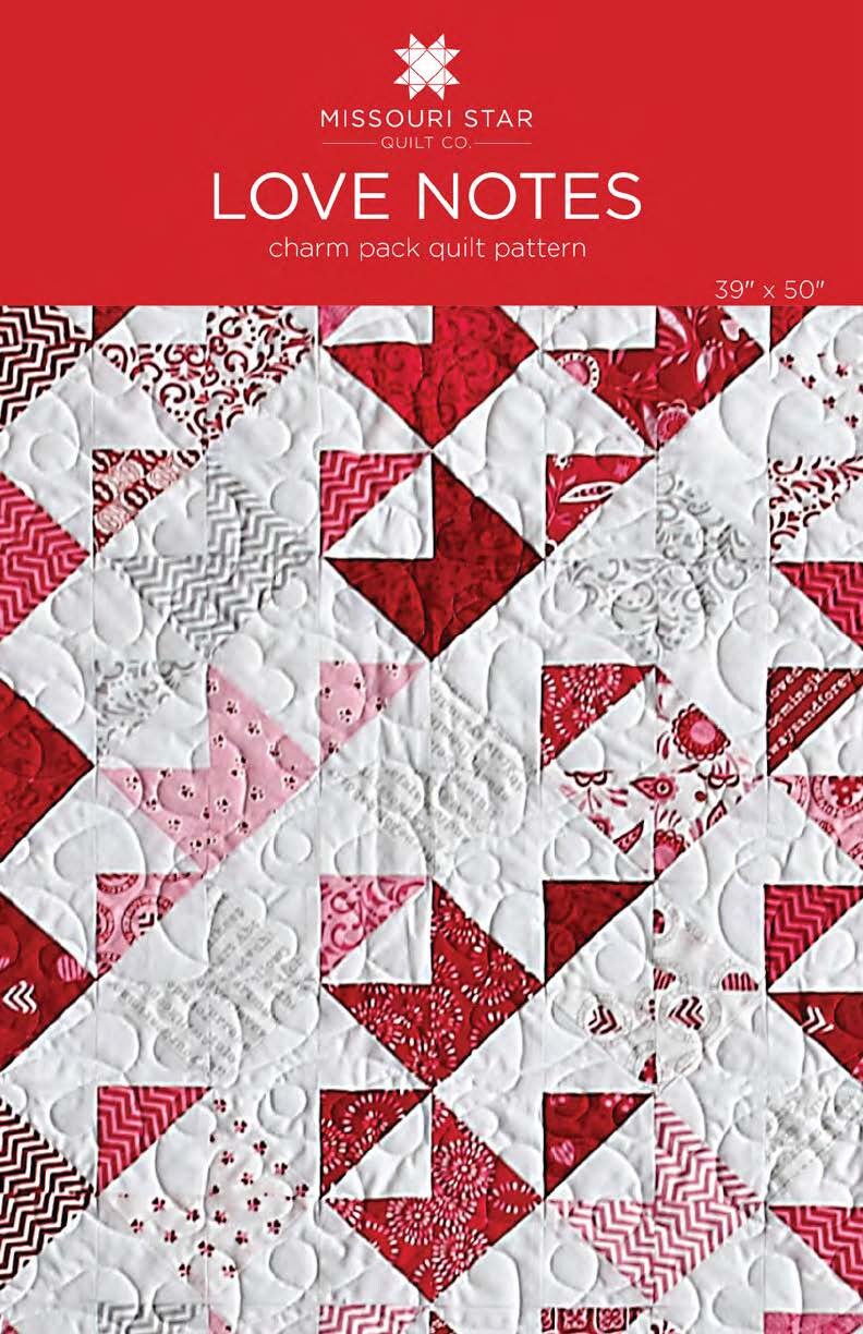 Love Notes Quilt Pattern by Missouri Star | Etsy
