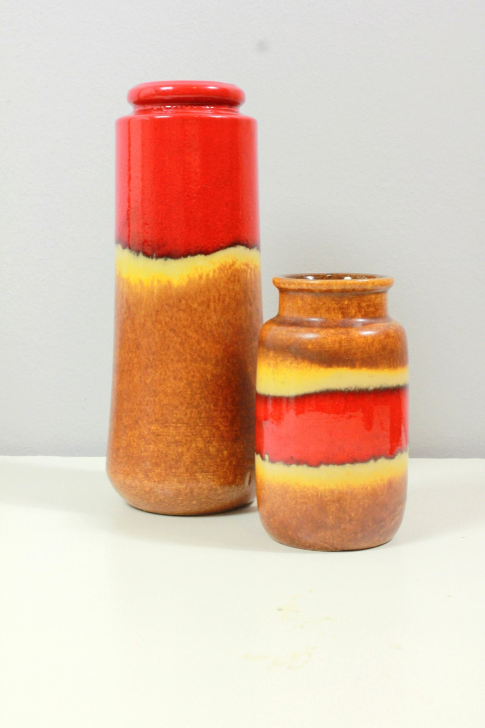 Vintage Scheurich VASE 231-15 FABIOLA 1960s West German - Etsy