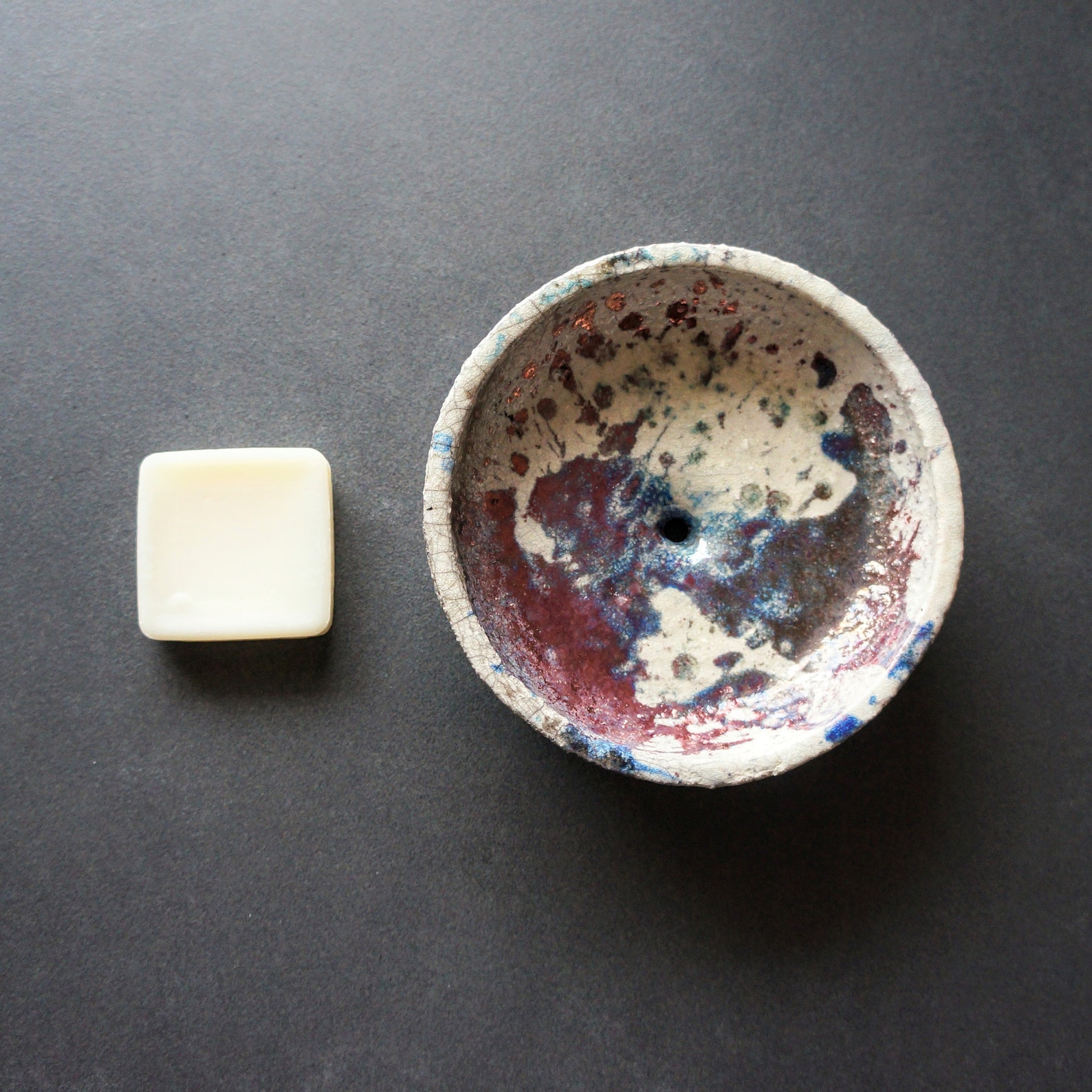 Pit Fired Pottery Soap Dish, Handmade Ceramic Soap Holder, Sustainable ...