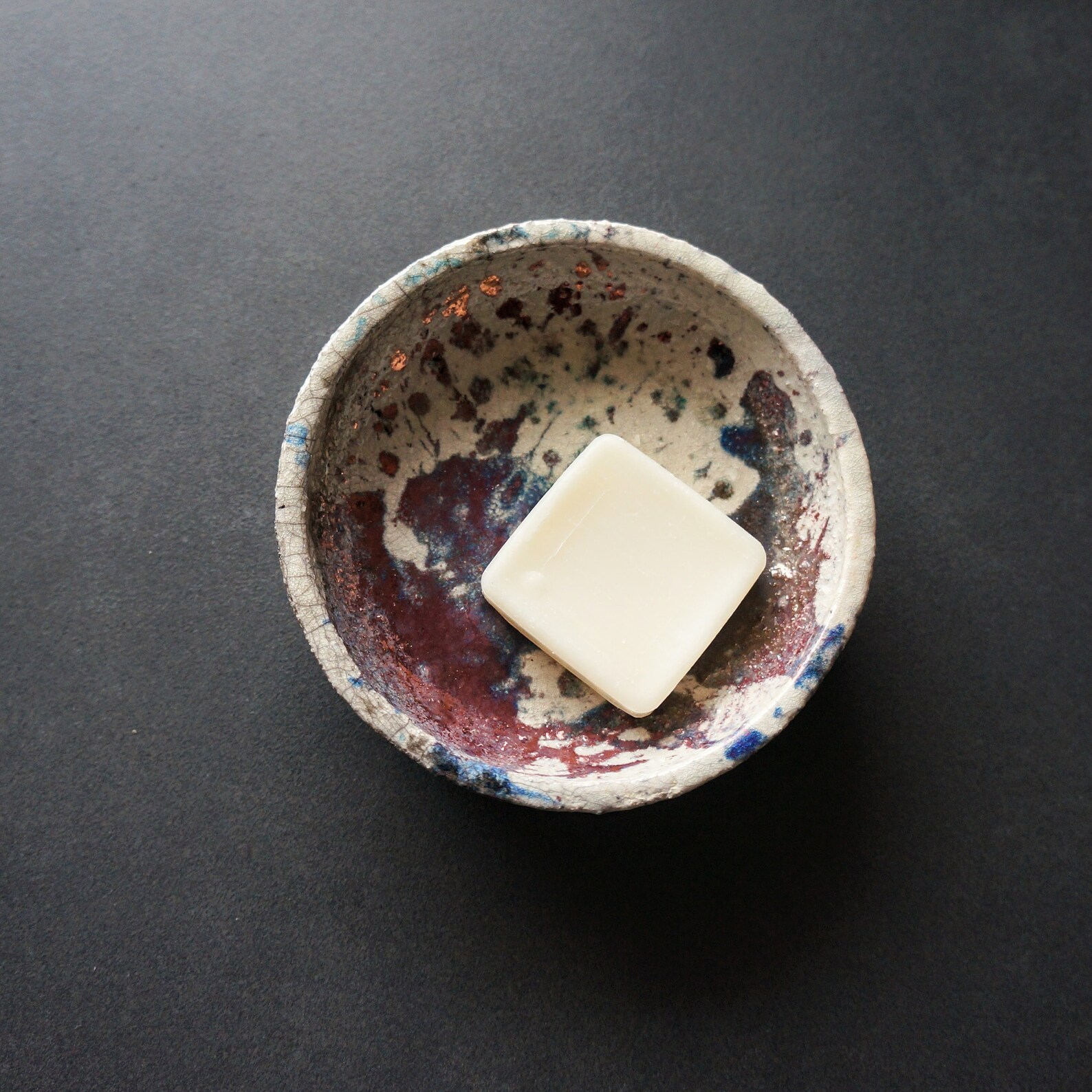 Pit Fired Pottery Soap Dish, Handmade Ceramic Soap Holder, Sustainable ...