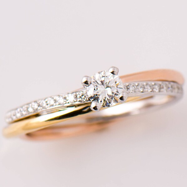 Tri Color Rings - Etsy