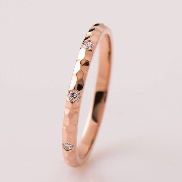 Rough Texture Ring - Etsy