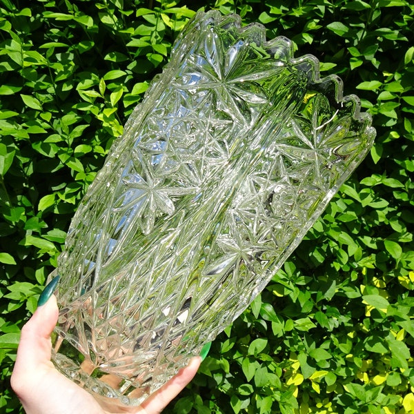 Cut Glass Vase - Etsy