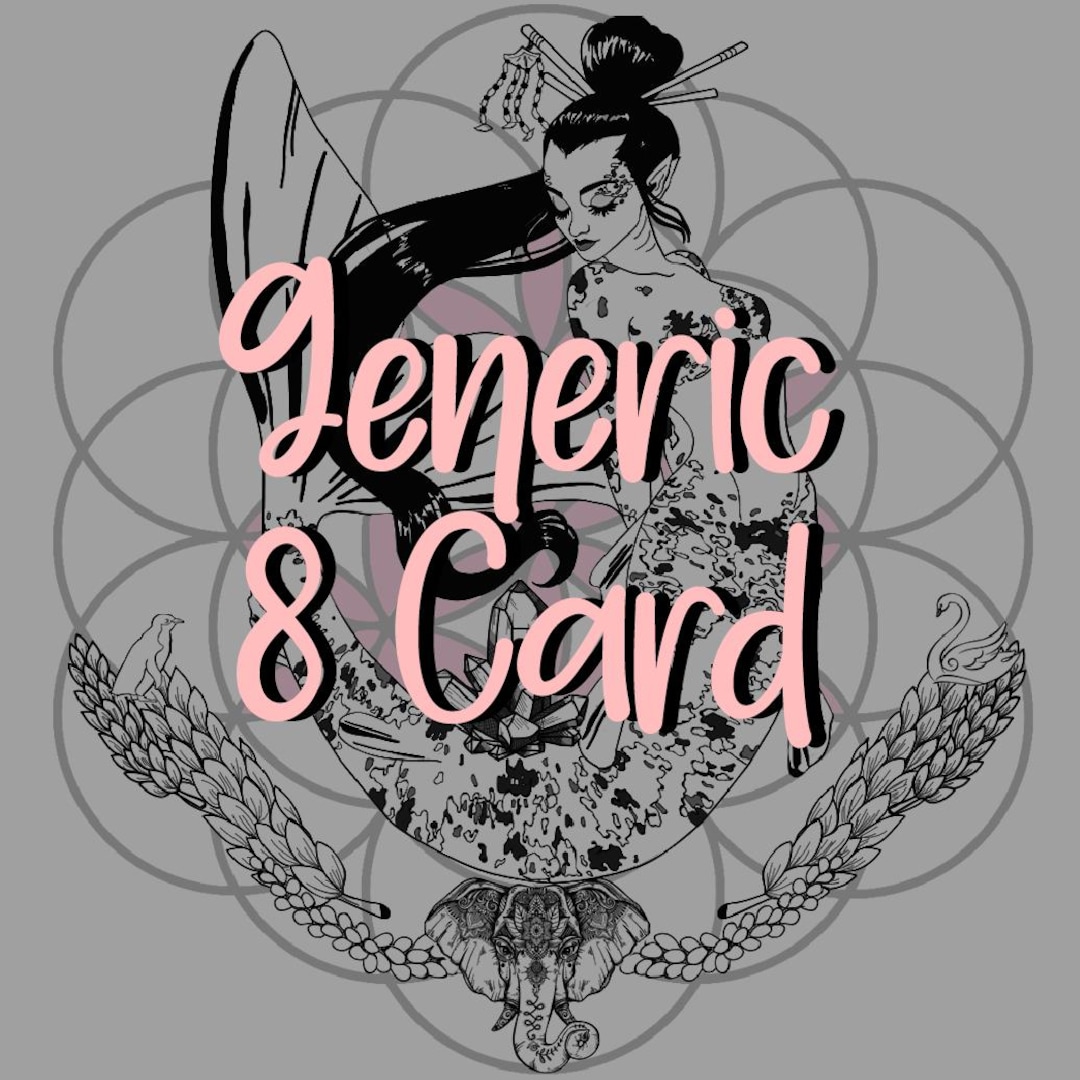 Generic Regular 8 Card Tarot Reading - Crystals With Josie - Etsy