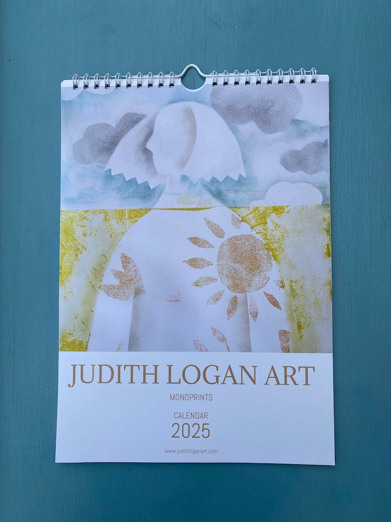 2025 Calendar, Art Calendar, A4 Wall Calendar, 2025 Wall Calendar, 2025 ...